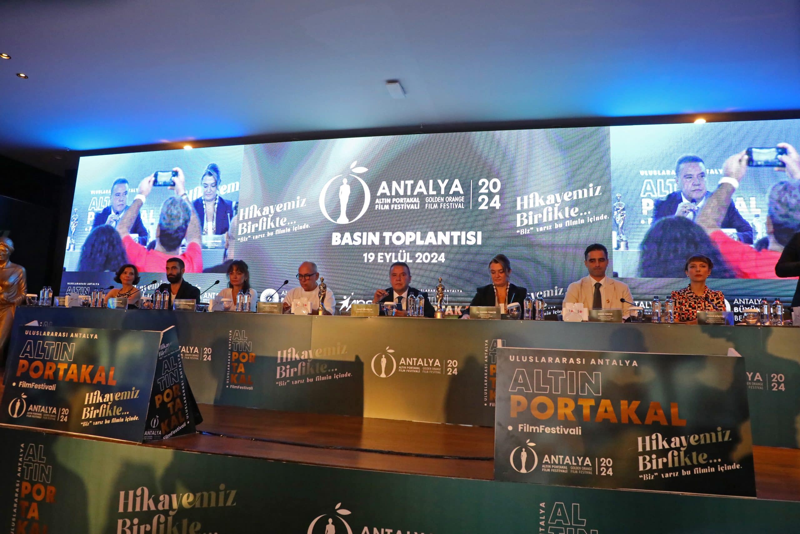 61. Uluslararası Antalya Altın Portakal Film Festivali medyayla buluştu ...