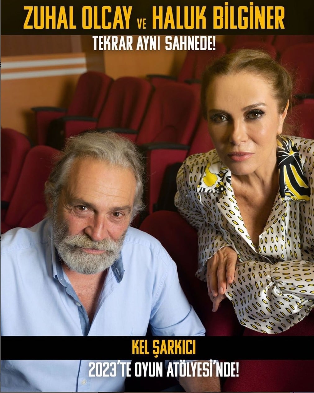 Zuhal Olcay ve Haluk Bilginer yeniden aynı sahnede! - Diziler.com
