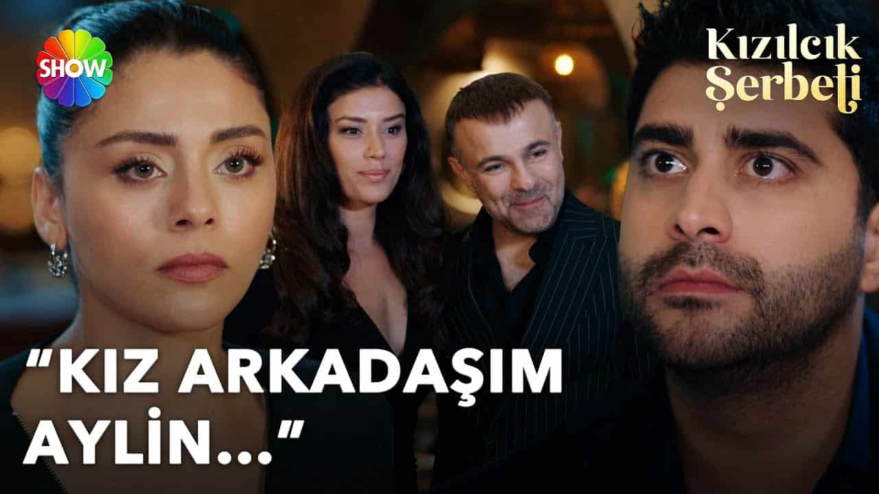 Kızılcık Şerbeti 107. Bölüm | Asil'in kız arkadaşı Doğa ve Fatih'i şok ...